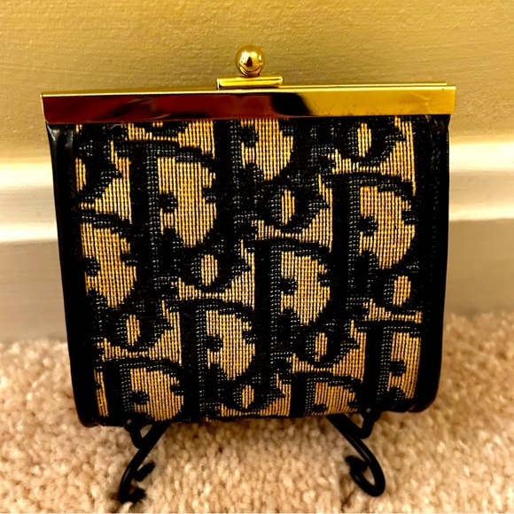 Dior | Bags | Christian Dior French Lock Coin Pouch | Poshmark